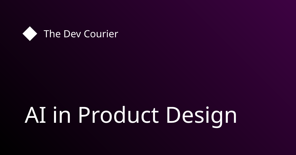 Must-Know Principles for Ethical and Game-Changing AI in Product Design ...